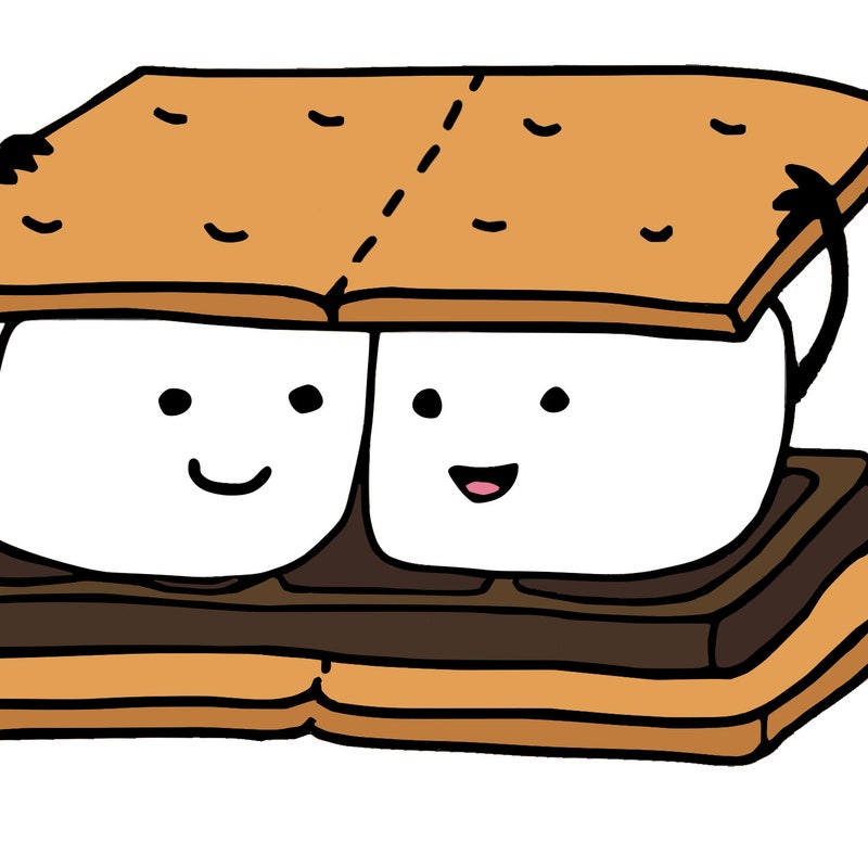 Smore Clipart - Etsy