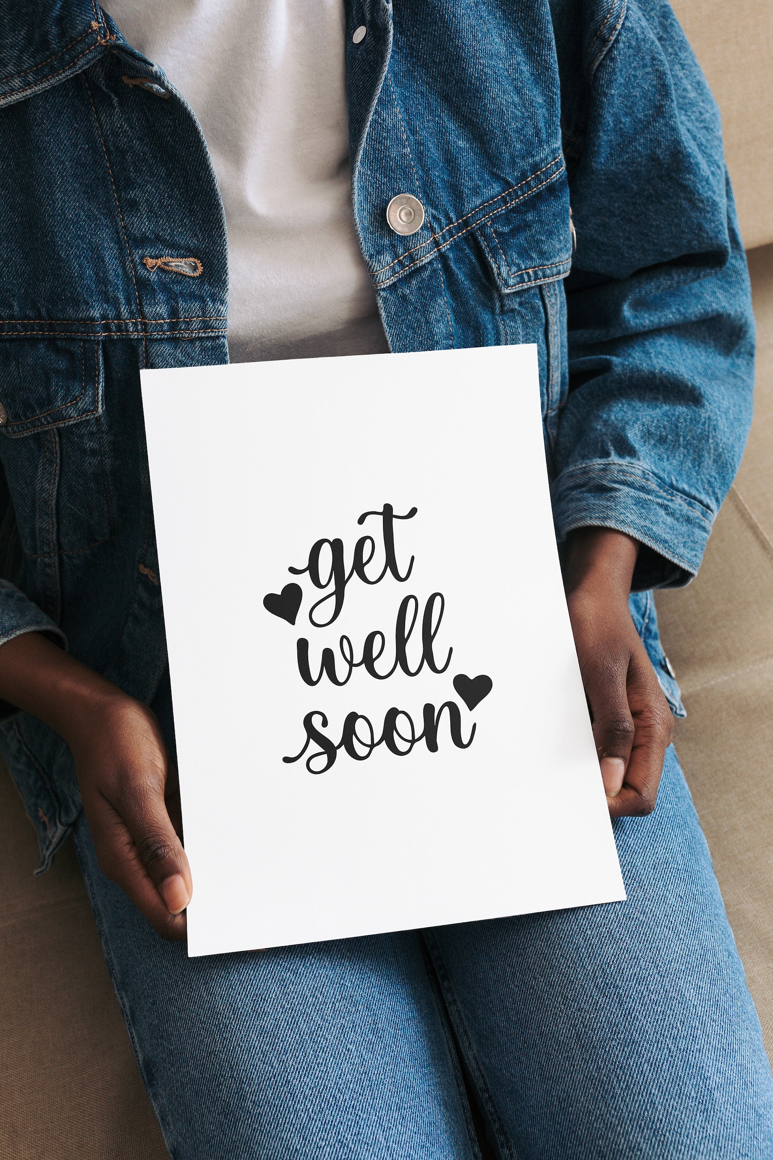 Get Well Soon Svg, Thinking of You Svg, Hand Lettered Svg, Get Well Svg ...