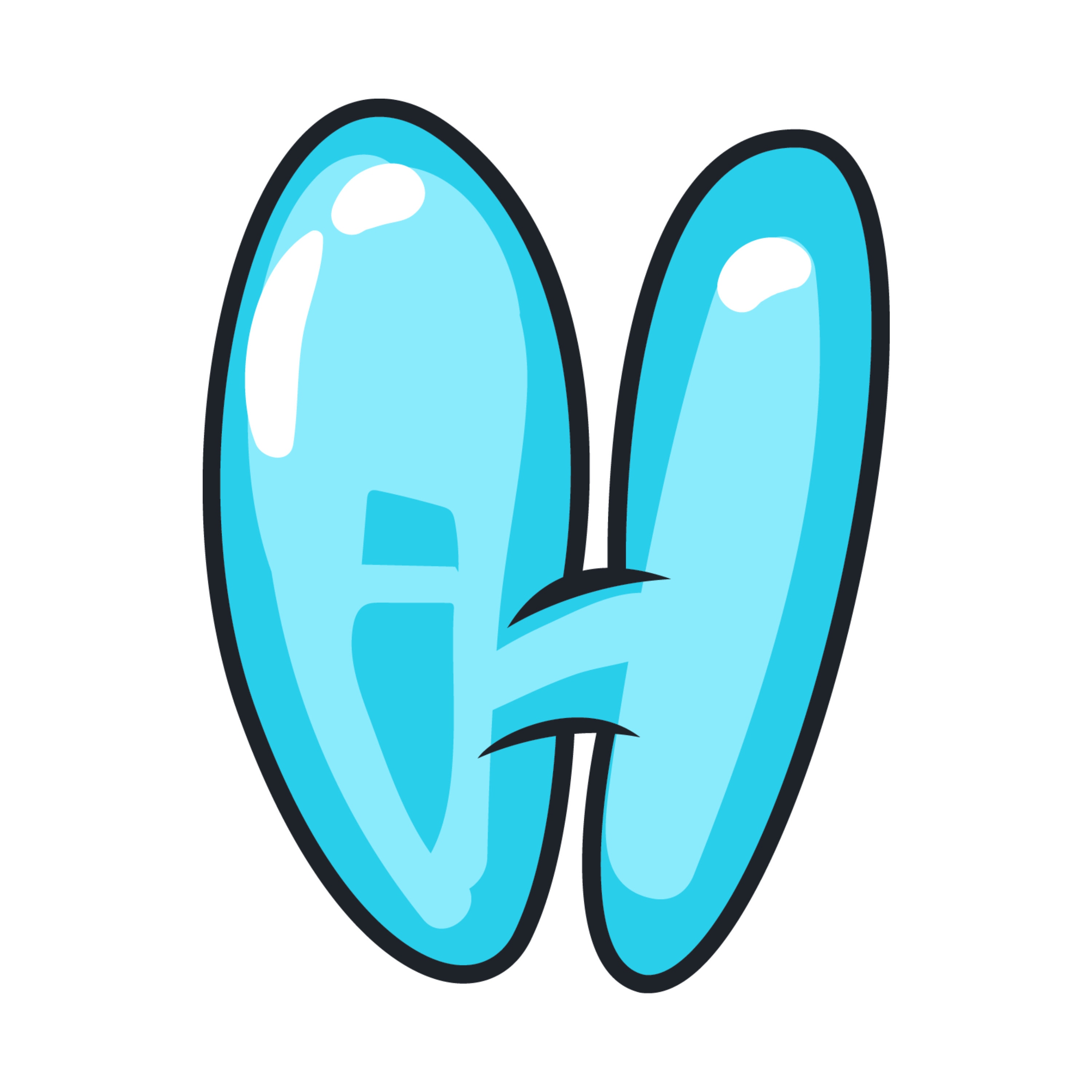 Graffiti Bubble Letters H