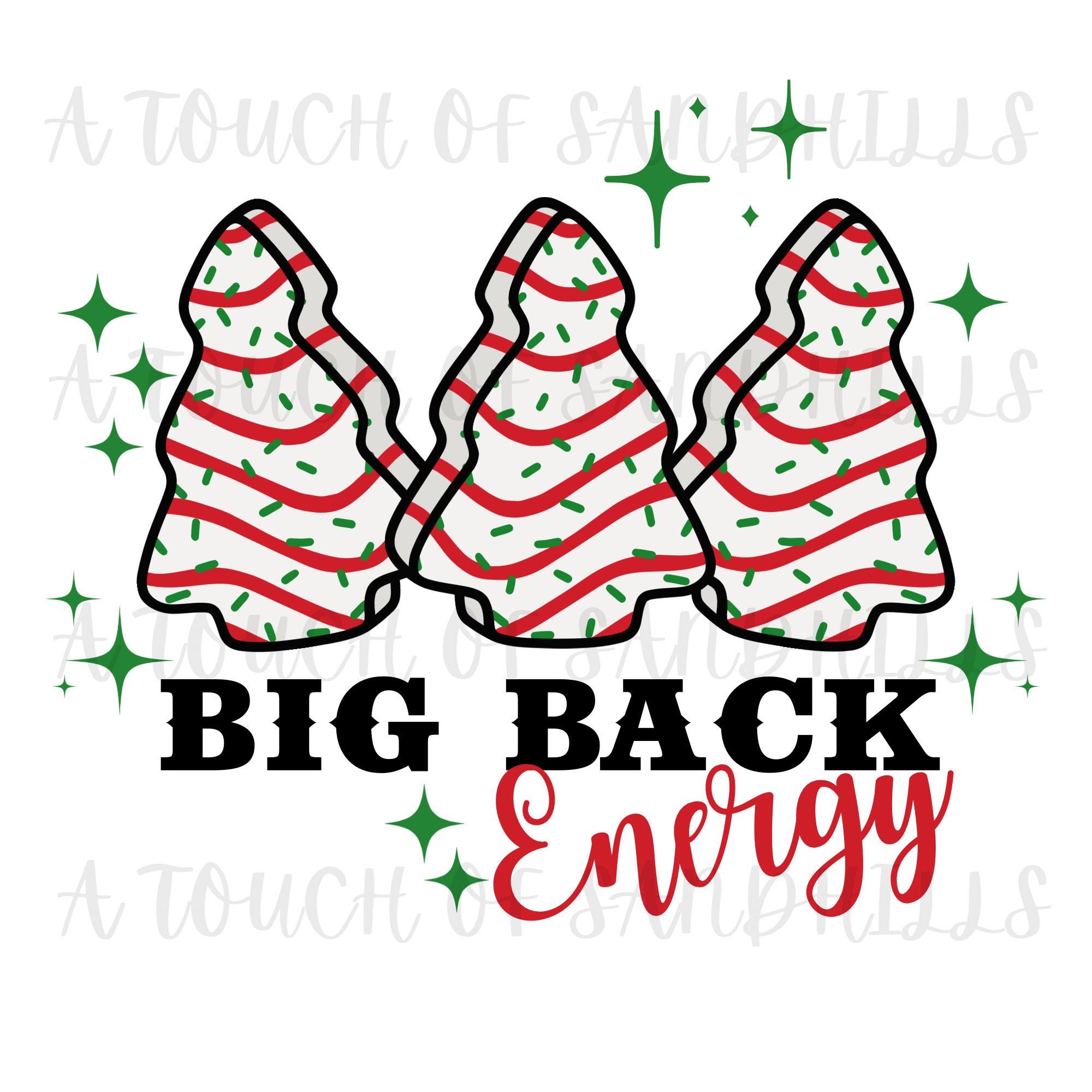 Big Back Energy PNG - Etsy