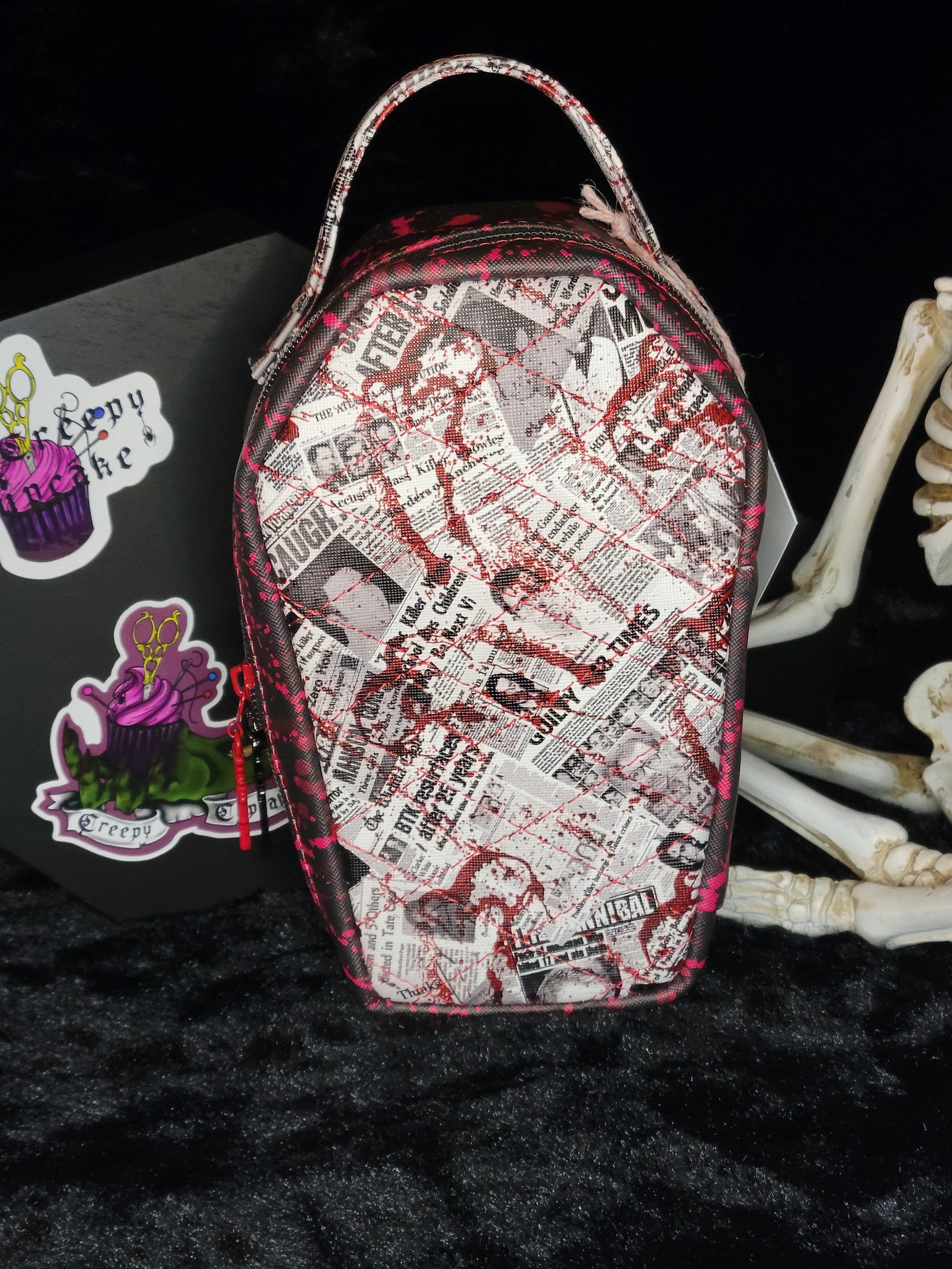 Serial Killer Coffin Makeup Bag - Etsy