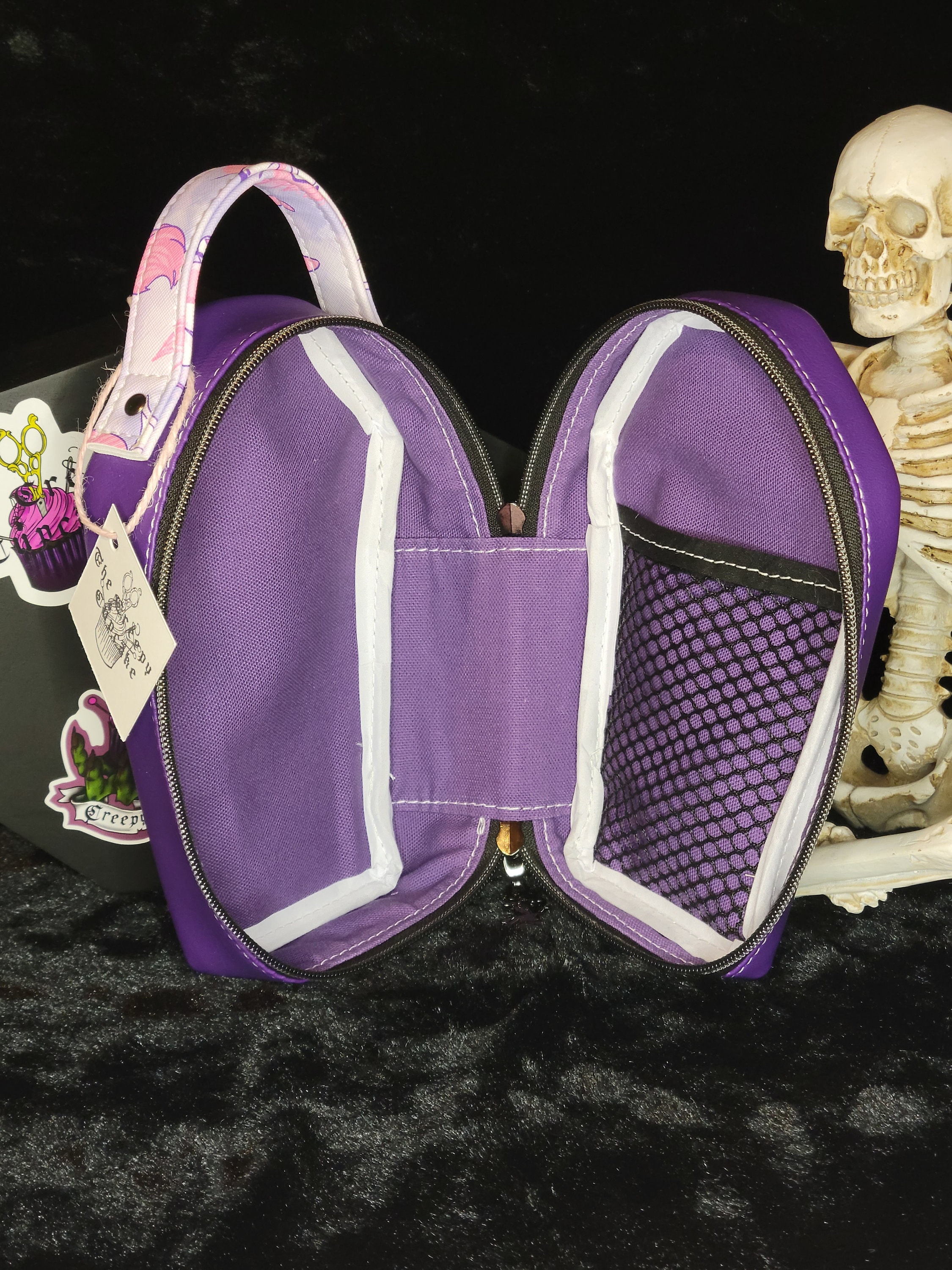 Cute Baphomet Coffin Makeup Bag - Etsy