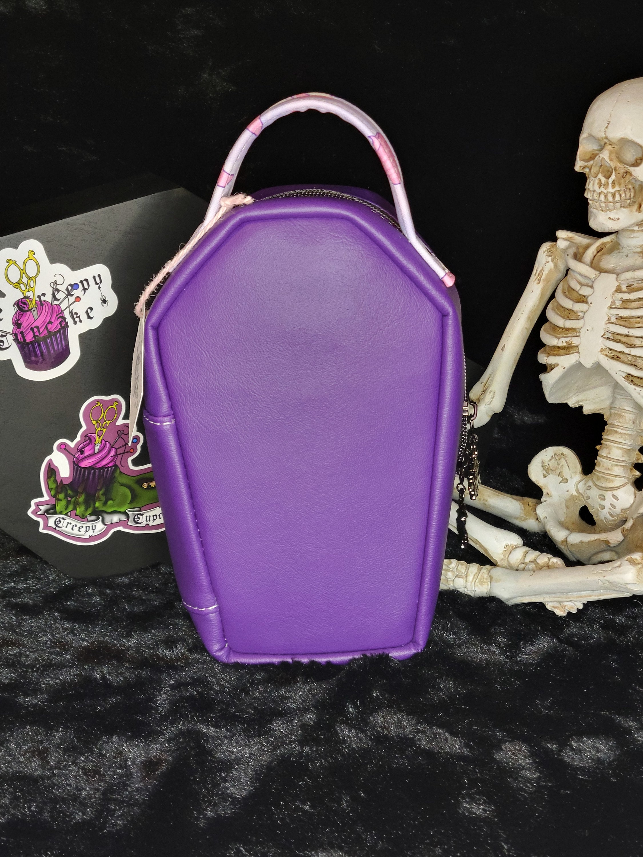 Cute Baphomet Coffin Makeup Bag - Etsy
