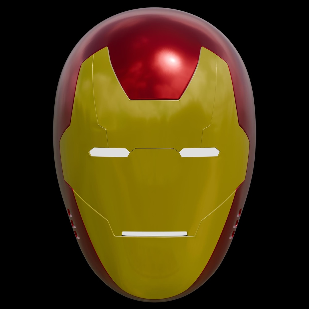 Iron Man Armored Adventures Mk 2 Helmet - 3D FILES ONLY - Etsy