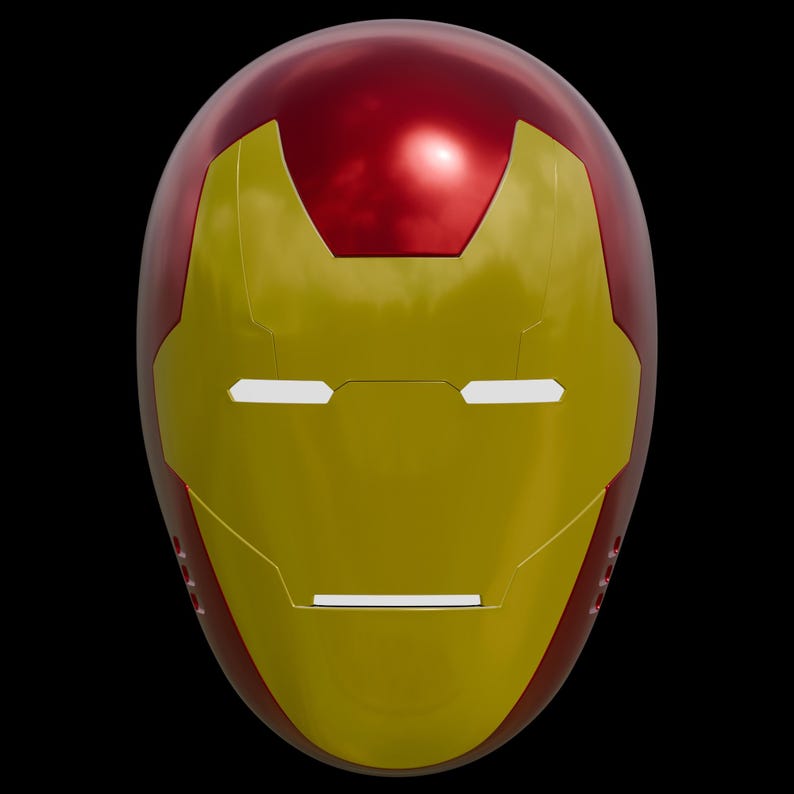 Iron Man Armored Adventures Mk 2 Helmet - 3D FILES ONLY - Etsy