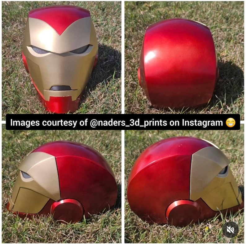 Earth's Mightiest Heroes Iron Man Helmet - 3D FILES ONLY - Etsy