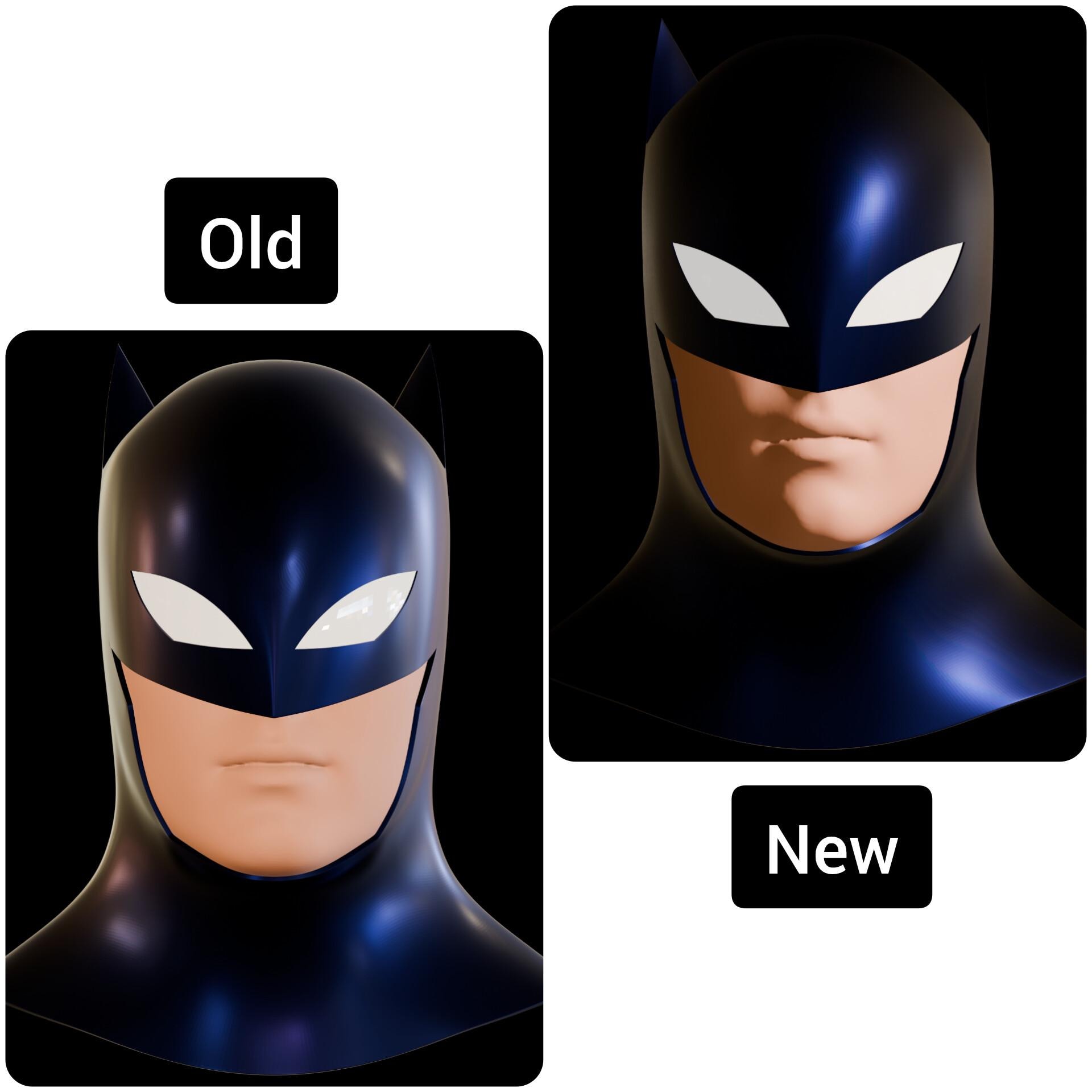 2004 Cartoon Bat Cowl - 3D FILES ONLY - Etsy