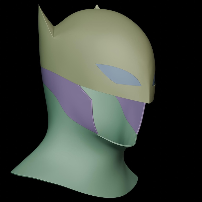 2004 Cartoon Bat Cowl - 3D FILES ONLY - Etsy
