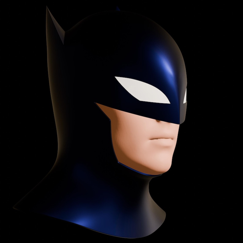 2004 Cartoon Bat Cowl - 3D FILES ONLY - Etsy