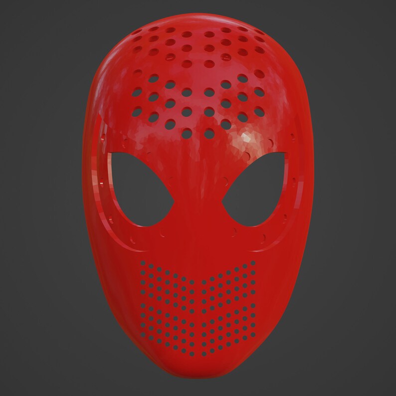 Spider-man ITSV Peter Parker Face Shell 3D FILES ONLY - Etsy
