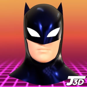 2004 Cartoon Bat Cowl - 3D FILES ONLY - Etsy