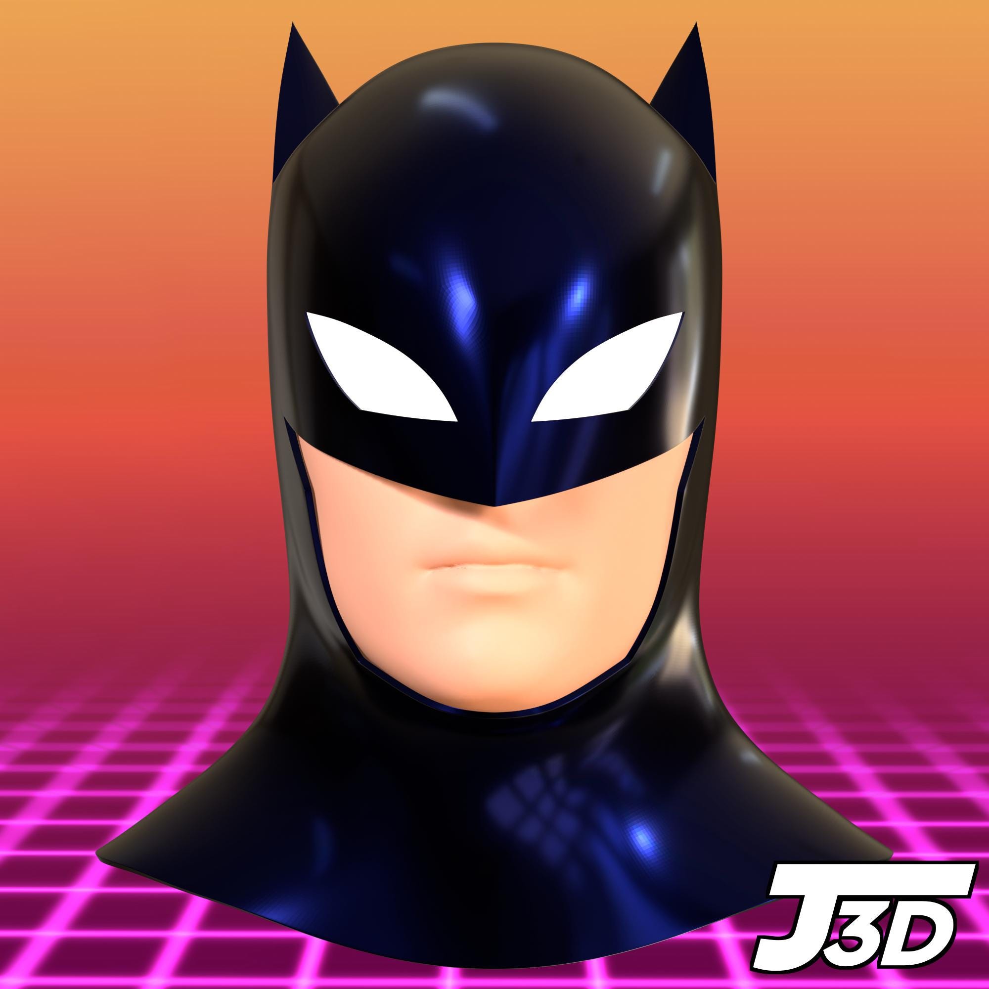 2004 Cartoon Bat Cowl - 3D FILES ONLY - Etsy