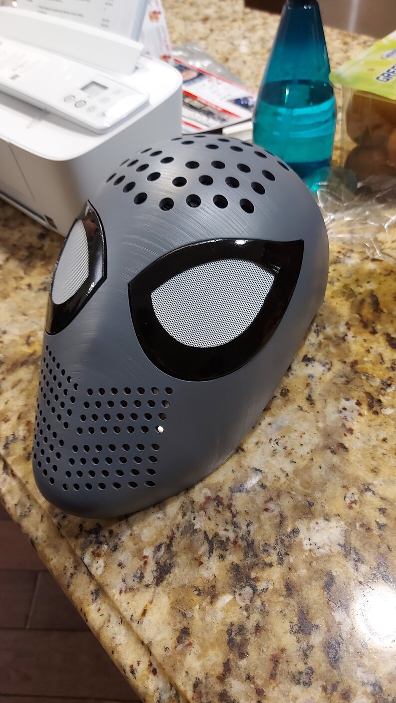 Spider-man ITSV Peter Parker Face Shell - 3D FILES ONLY - Etsy