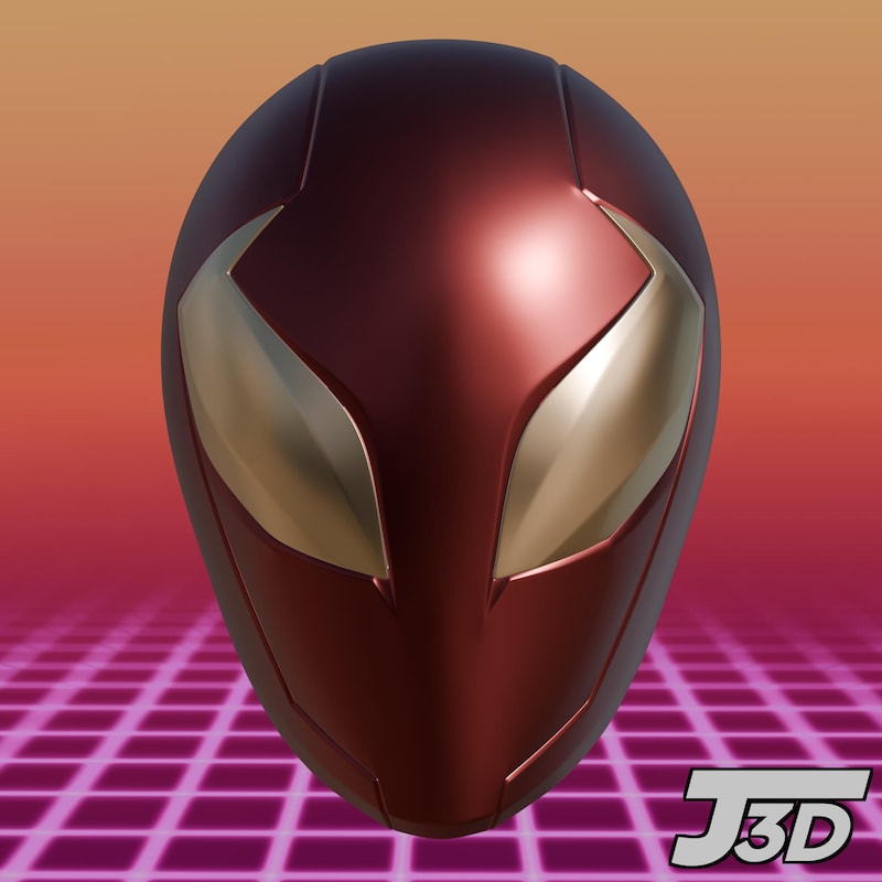 Iron Spider Man Mask - Etsy