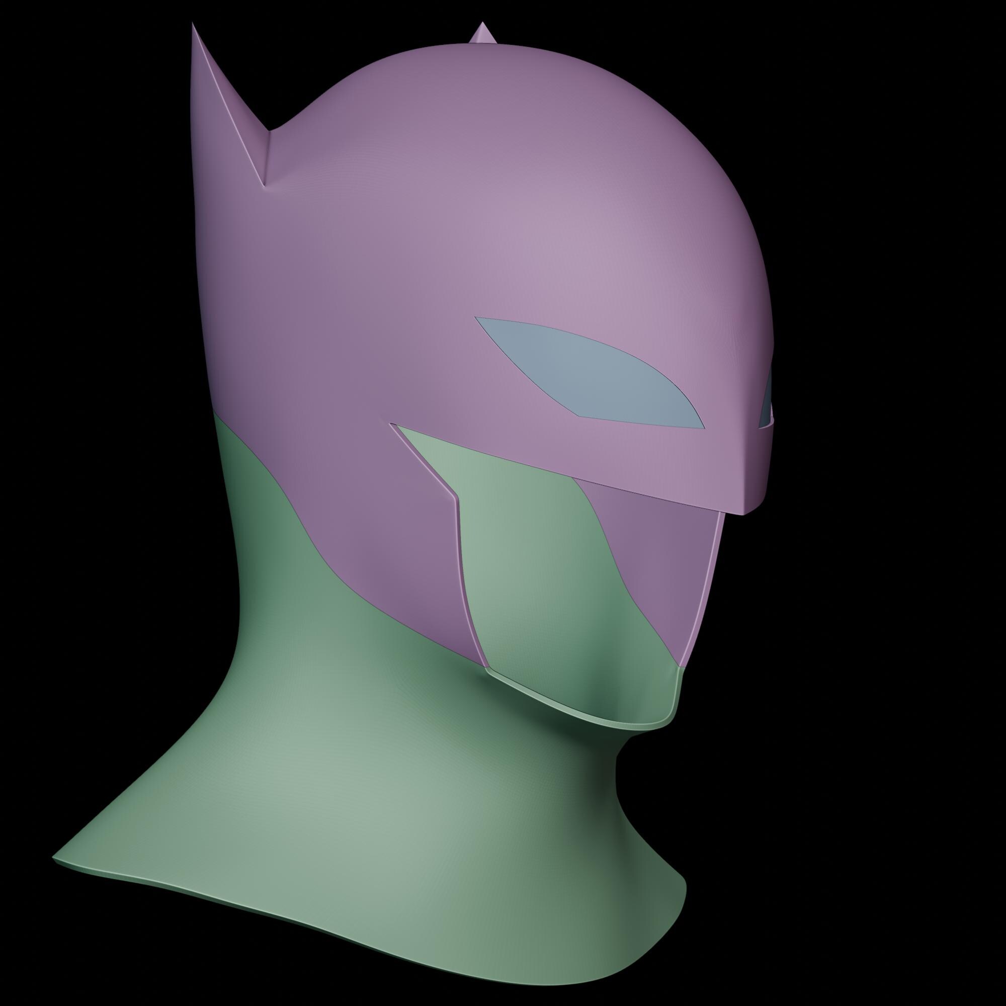 2004 Cartoon Bat Cowl - 3D FILES ONLY - Etsy