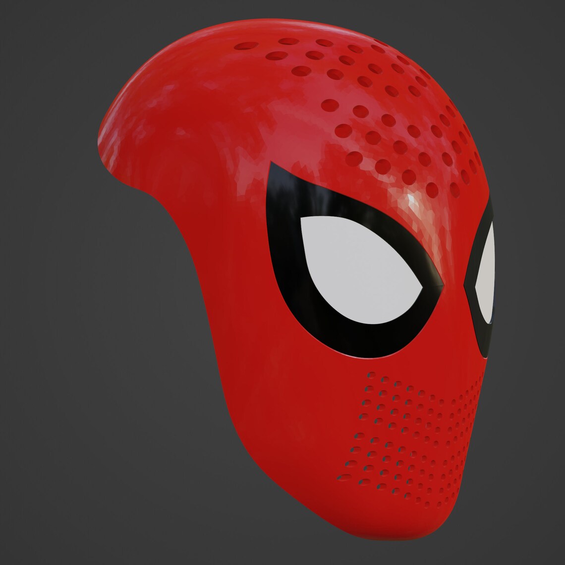 Spider-man ITSV Peter Parker Face Shell - 3D FILES ONLY - Etsy