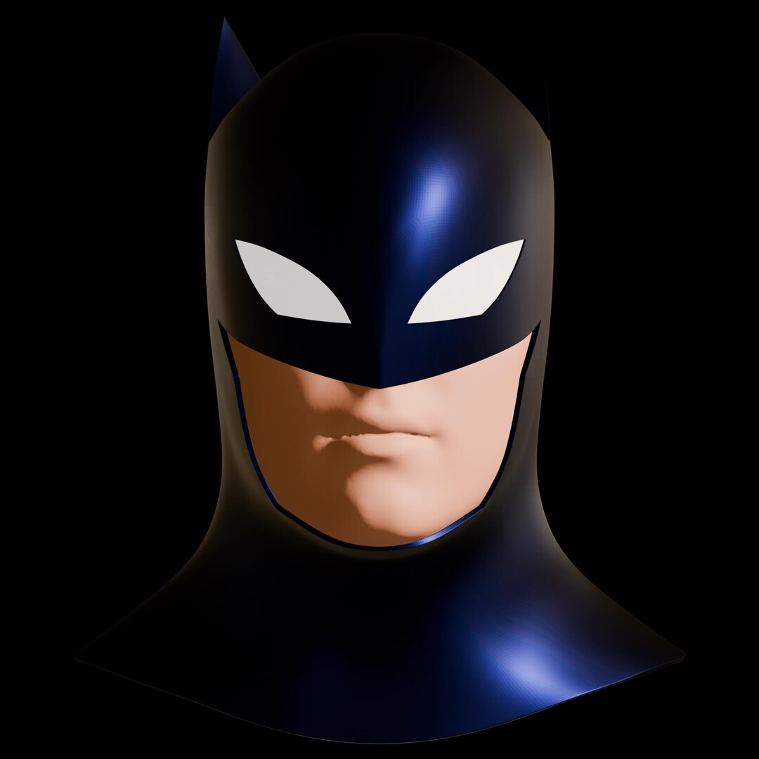 2004 Cartoon Bat Cowl - 3D FILES ONLY - Etsy