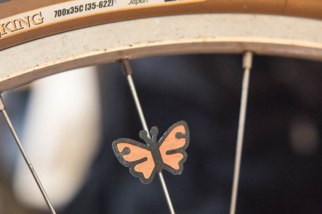 Butterfly Spoke Decoration. Fits on Bicycle Wheels. Accessory Clips on ...