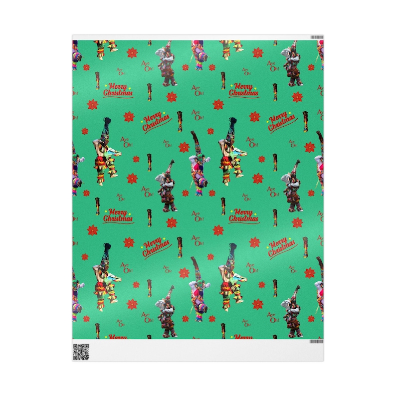 Wrapping Papers, Bermuda Gombey Design, Island Authenticity Gift Wrap, Holiday Presents ...