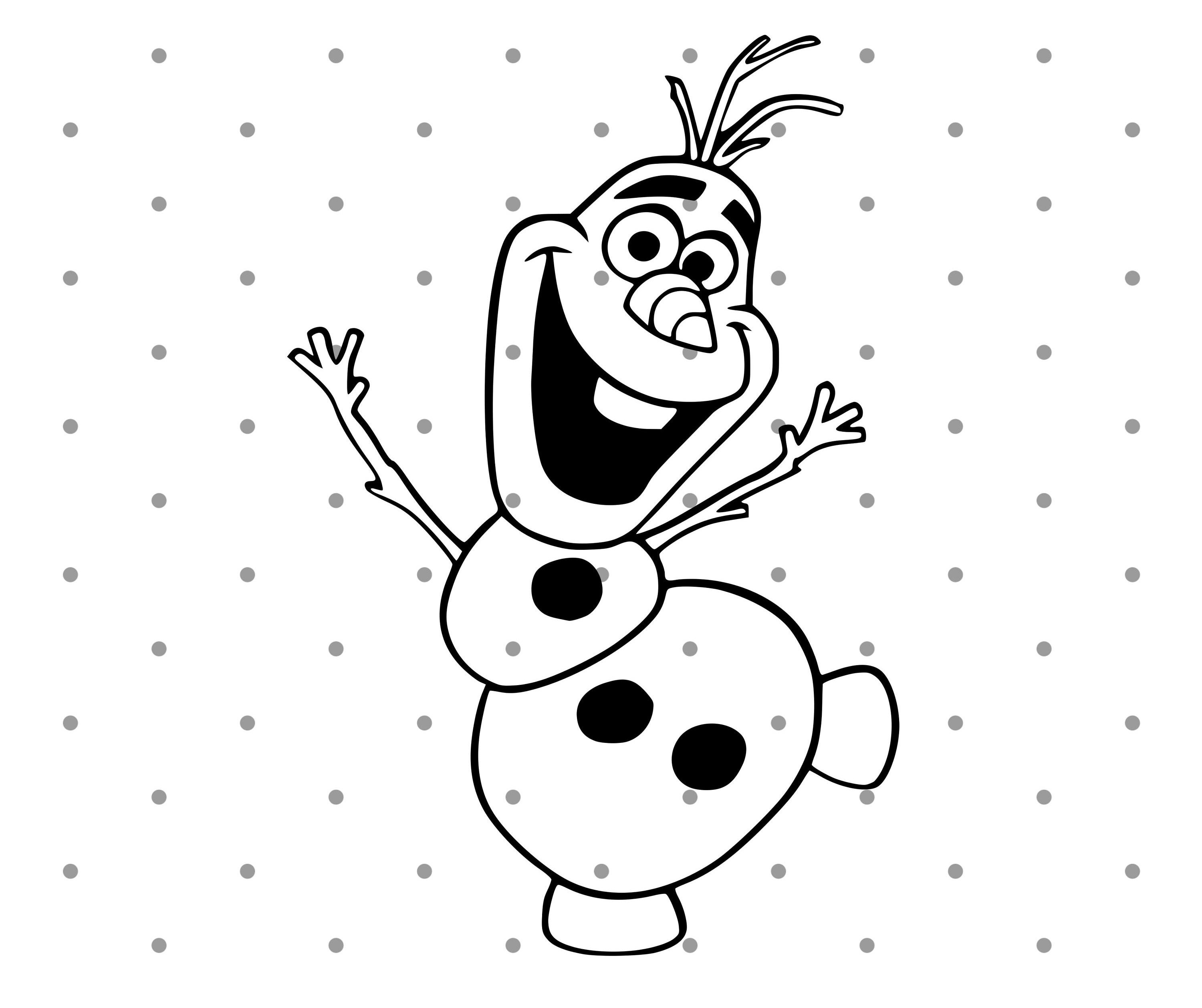 Frozen Coloring Pages Olaf In Summer