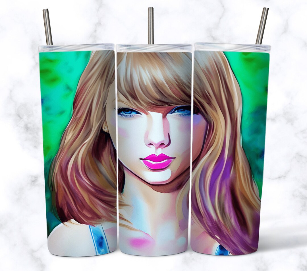 Taylor Swift Wrap 20oz Skinny Tumbler Wrap, Sublimation PNG, Instant ...