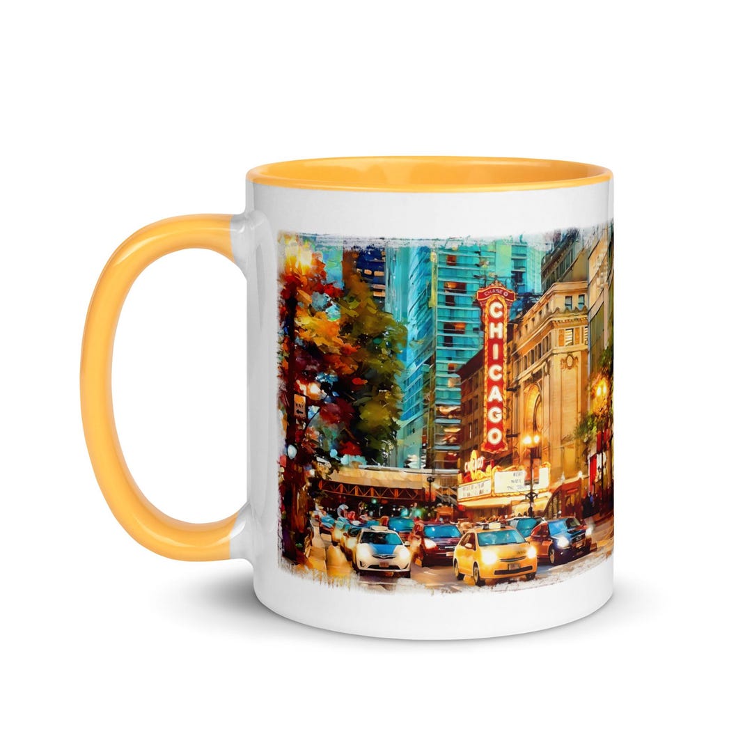 Illinois Mug for the Windy City Chicago Illinois, Magnificent Mile ...