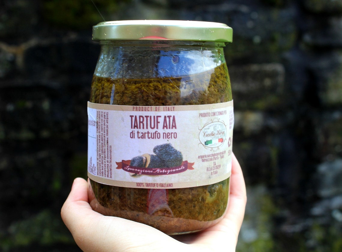 Black Truffle Paste- Sauce With Summer Truffles - Etsy