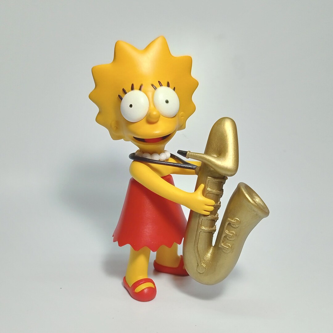 STL Lisa Simpson Miniature - Etsy