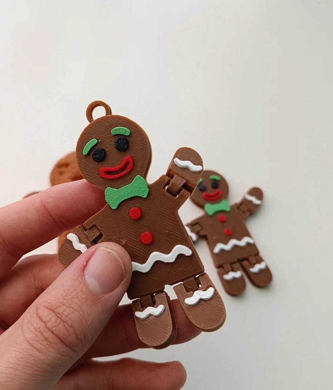 STL Articulated Flexi Gingerbread Man - Etsy