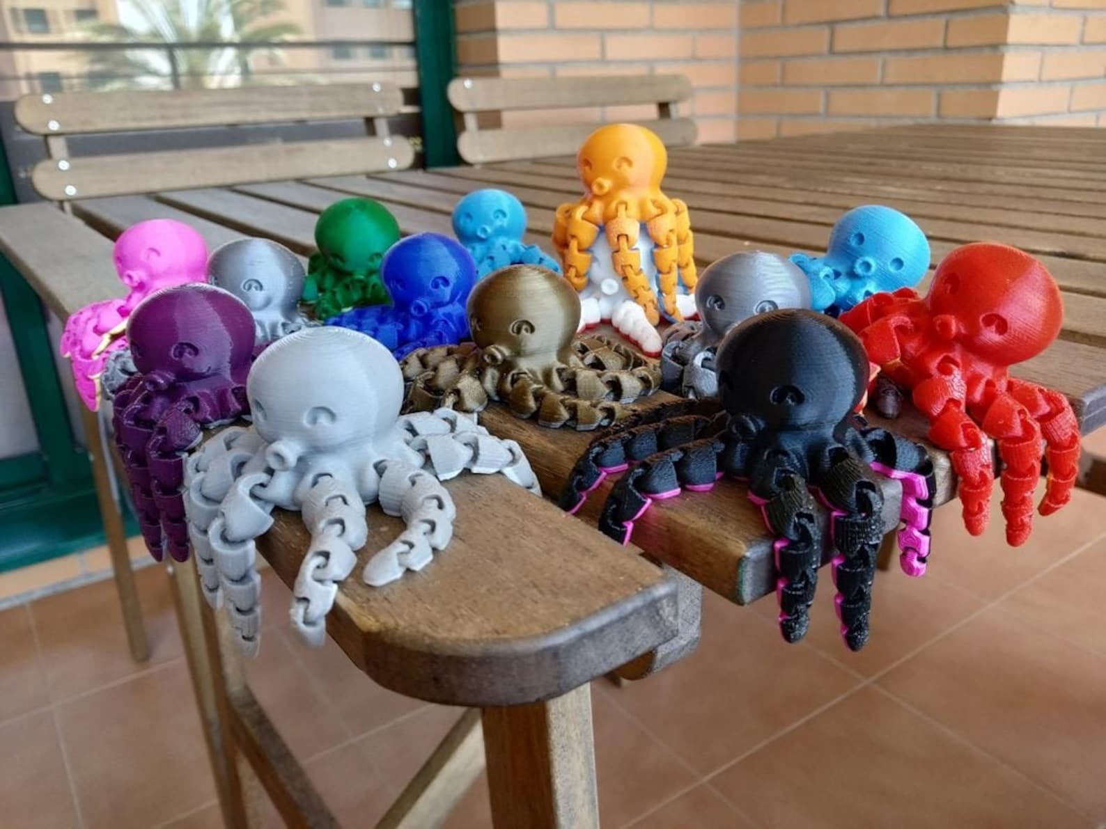 STL Articulated Octopus - Etsy