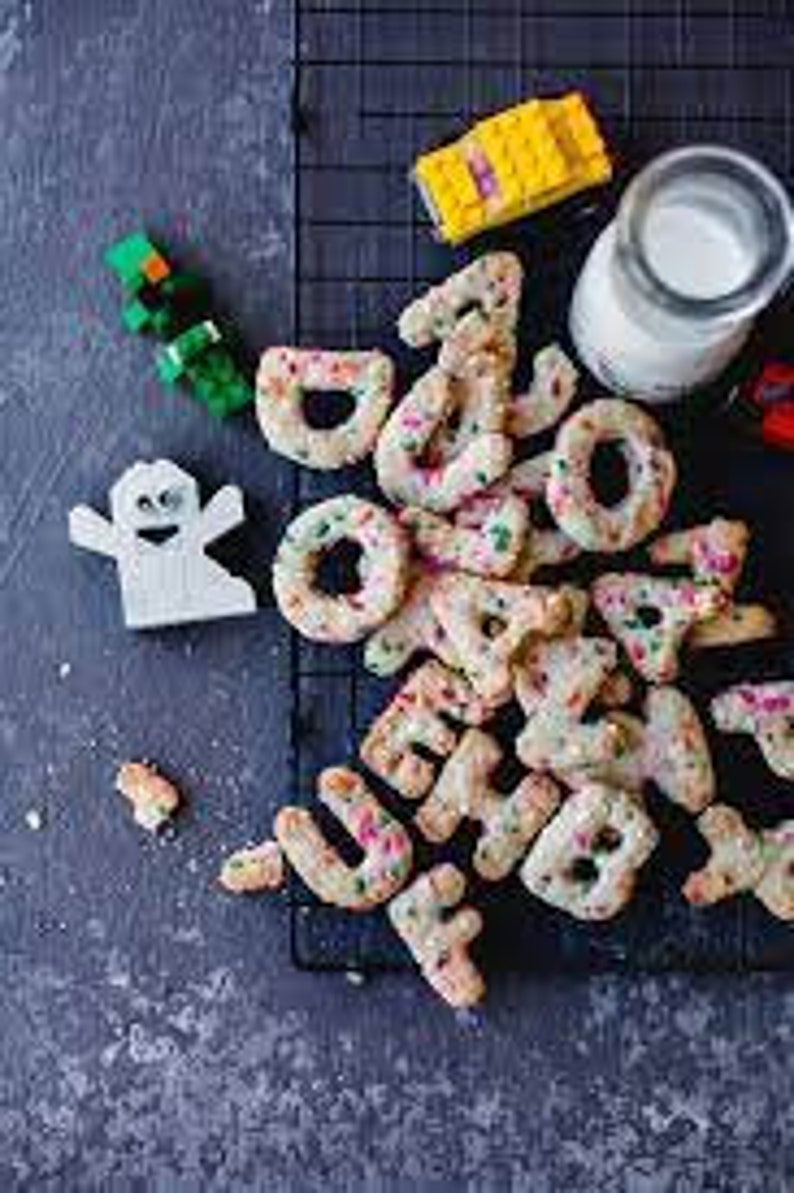 STL - Alphabet Cookie Cutter - Abecedary 15 Different Fonts - Etsy