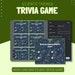 Printable Instant Download TV Trivia Game, Pub Trivia Questions, Great ...