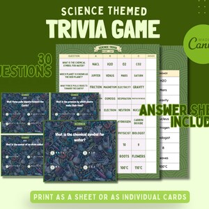 Printable Instant Download TV Trivia Game, Pub Trivia Questions, Great ...