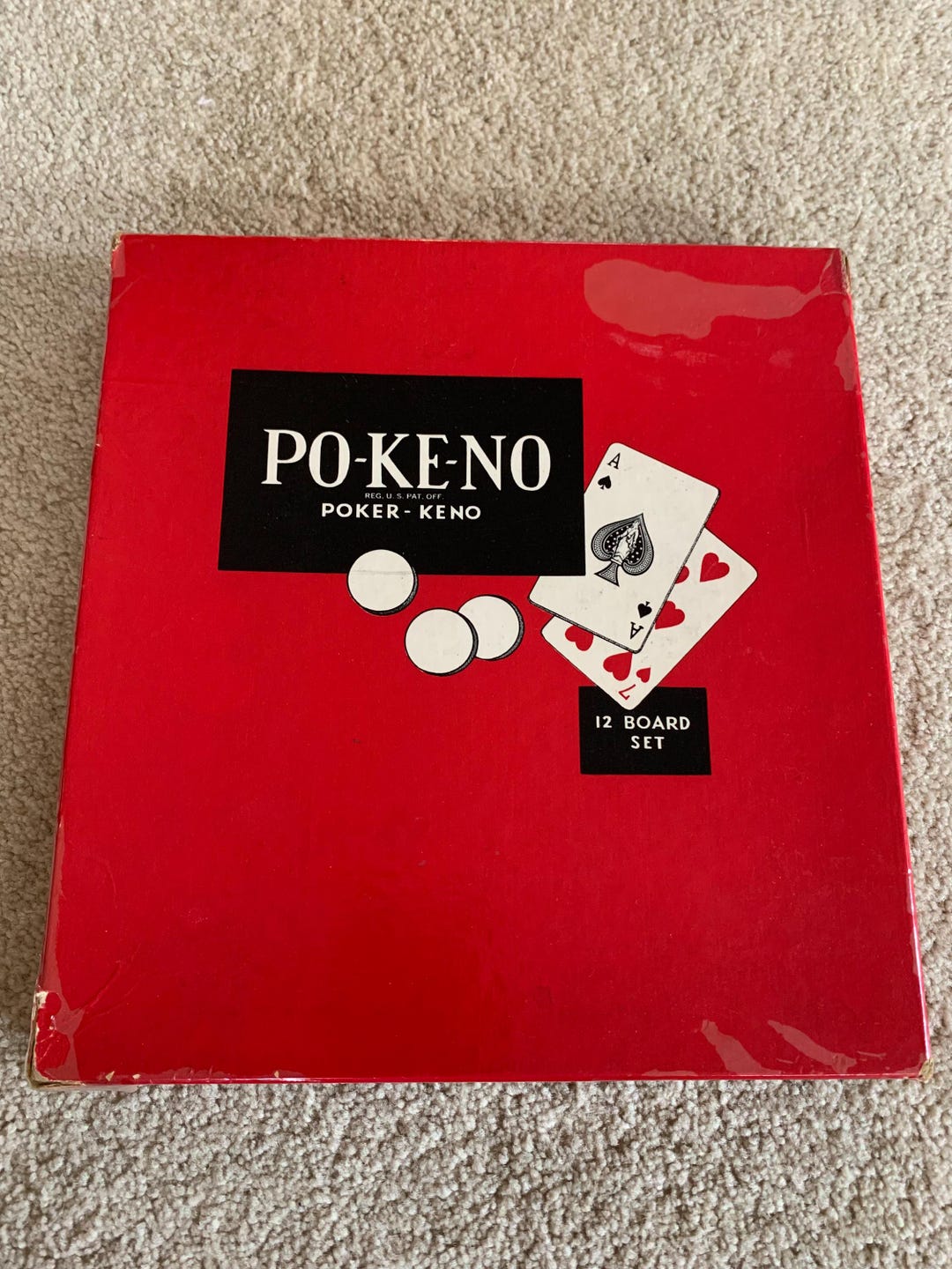 1970 Po-ke-no Game Boards - Etsy