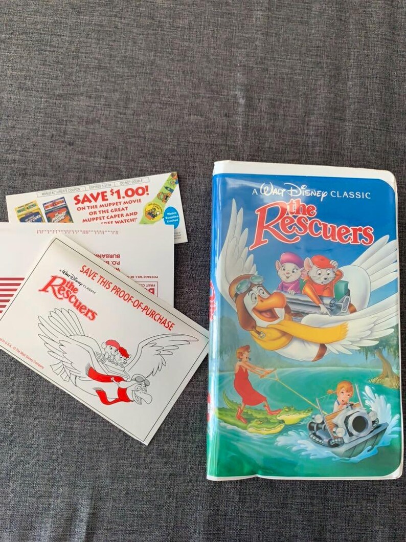 Walt Disney’s Classic the Rescuers #1399 - Etsy