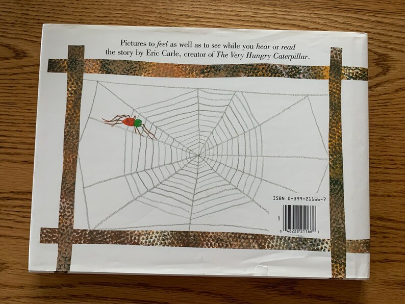 Eric Carle the Very Busy Spider, Hardcover With Sleeve, 1984 - Etsy