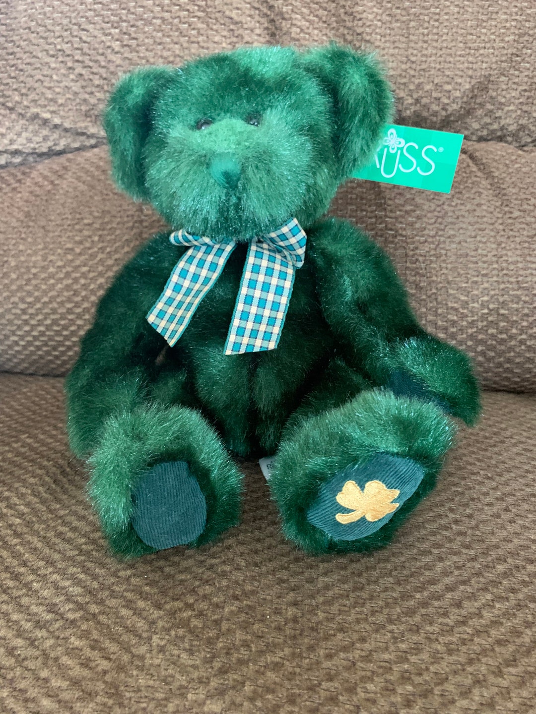 Russ Bernie Dublin Saint Patrick Day Green Teddy Bear#4972 - Etsy