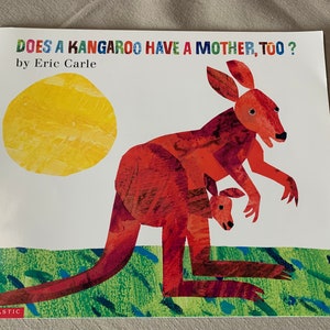 Eric Carle Lot of Two. the Very Hungry Caterpillar & Does A Kangaroo ...