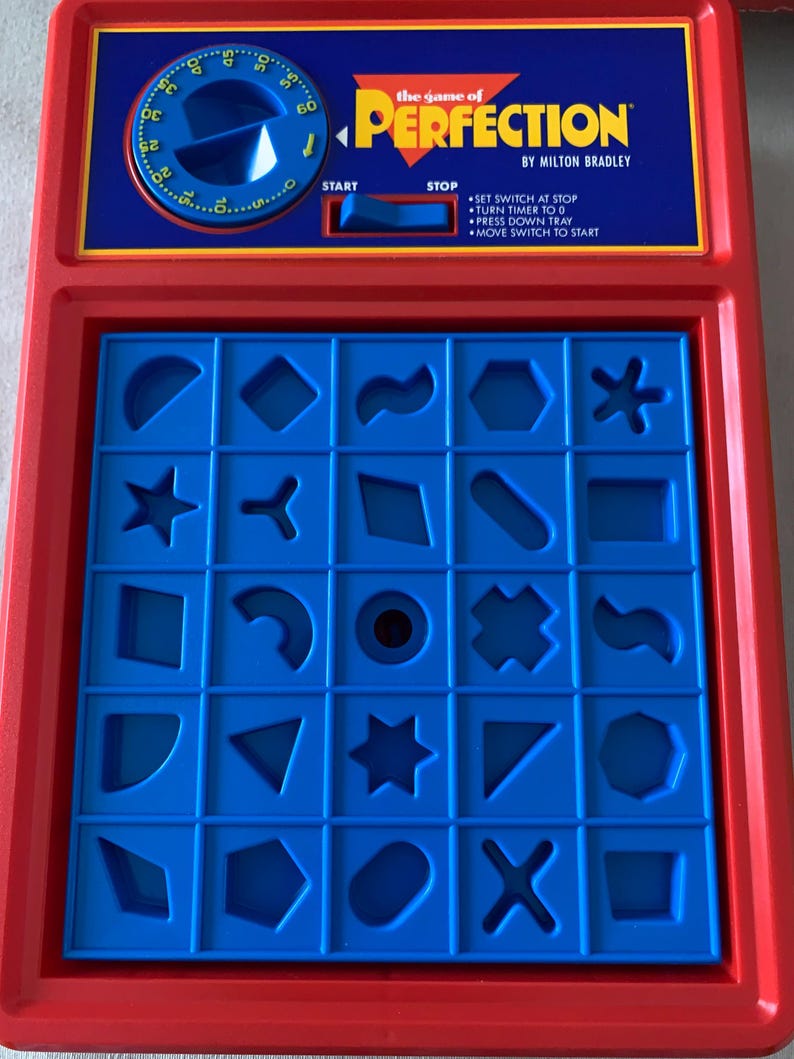 The Game of Perfection, 1990, #4060 - Etsy