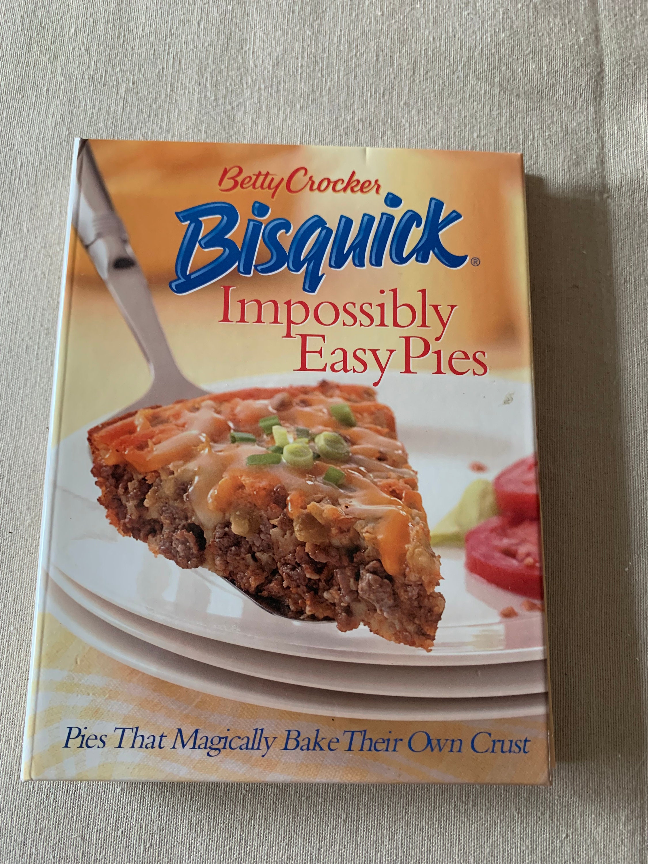 Betty Crocker BISQUICK Impossibly Easy Pies Cookbook, RARE - Etsy