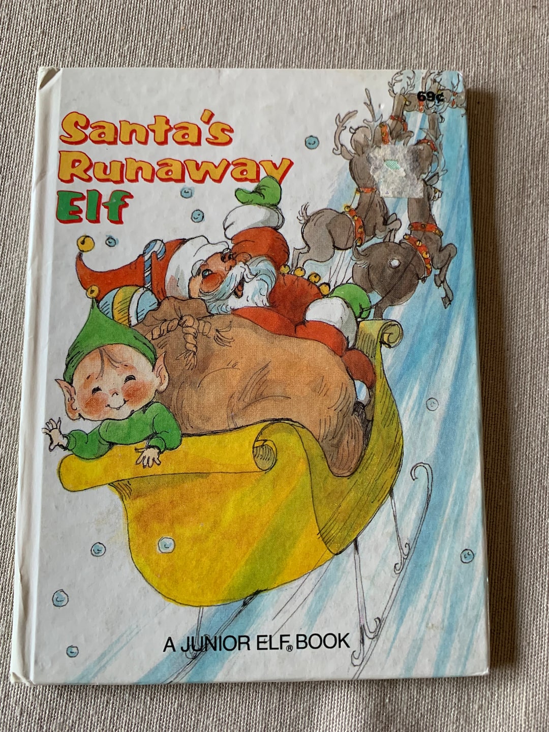 A Junior Elf Book Santas Runaway Elf, 1988 6057 - Etsy