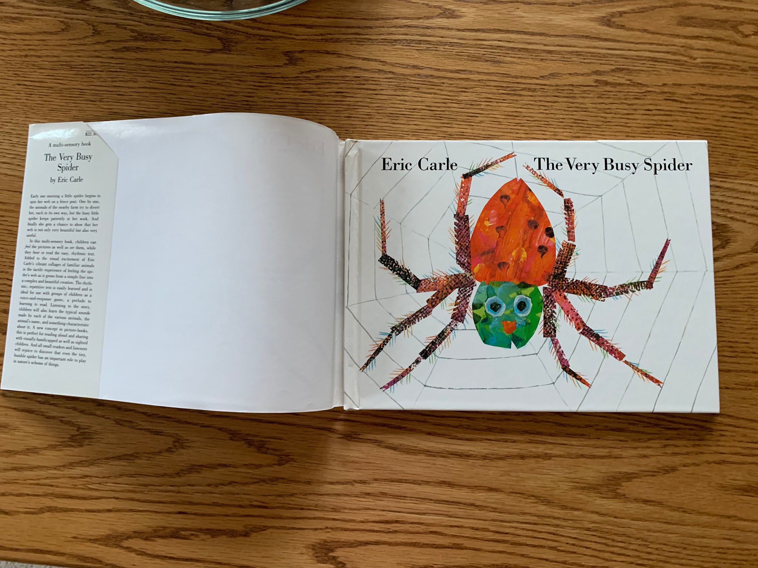 Eric Carle the Very Busy Spider, Hardcover With Sleeve, 1984 - Etsy