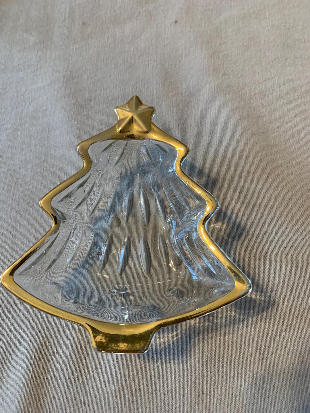 Vintage Studio Nova Christmas Tree Dish - Etsy