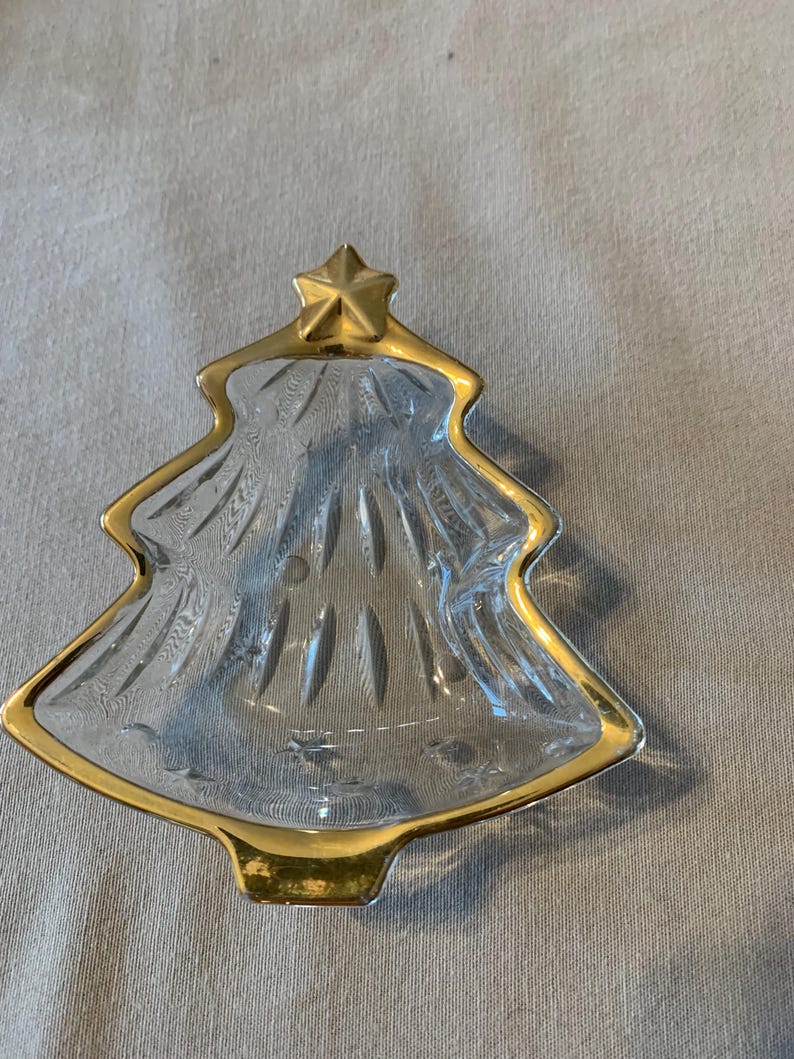 Vintage Studio Nova Christmas Tree Dish - Etsy