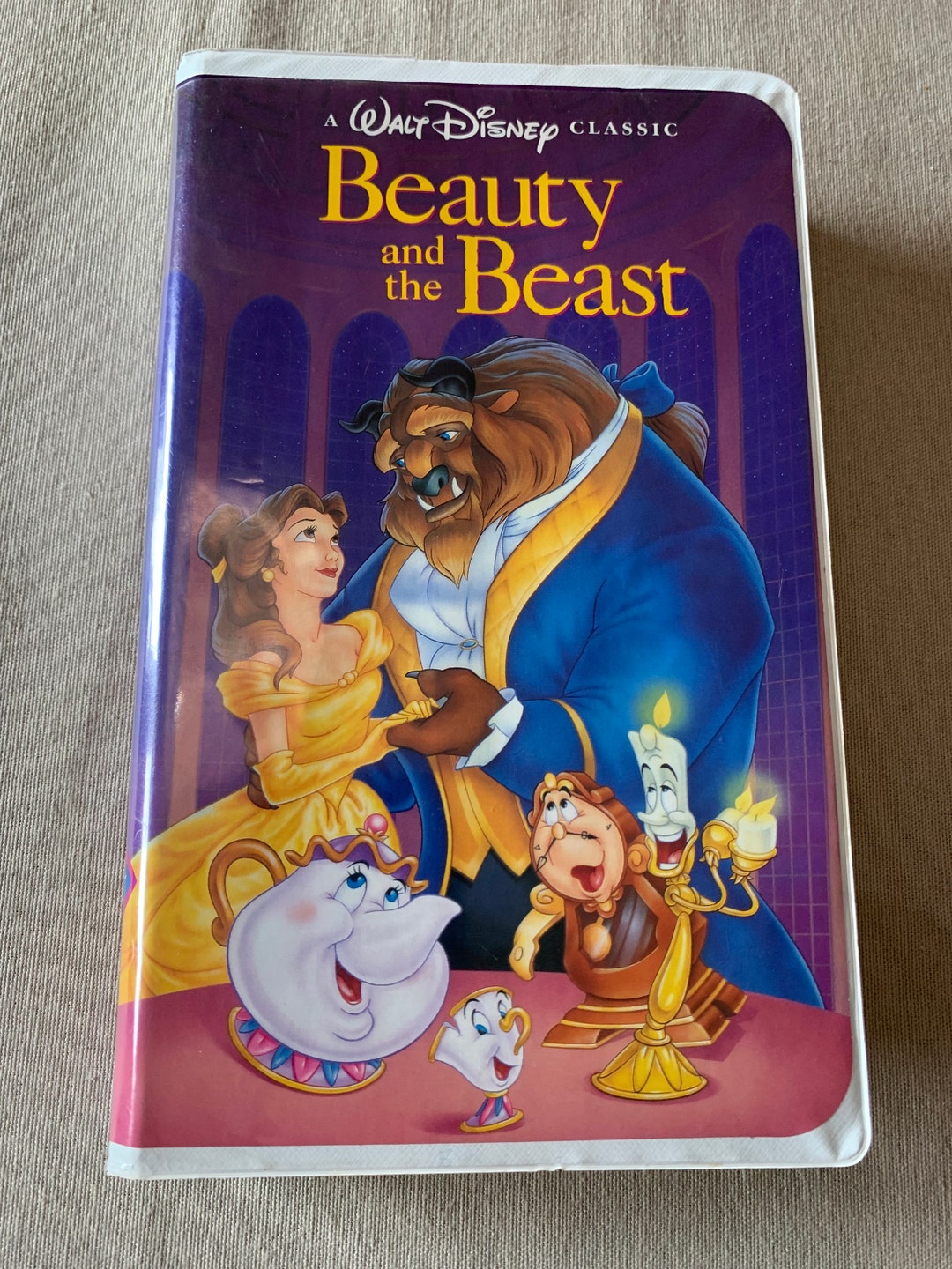 RARE Walt Disney’s Beauty and the Beast VHS #1325 - Etsy