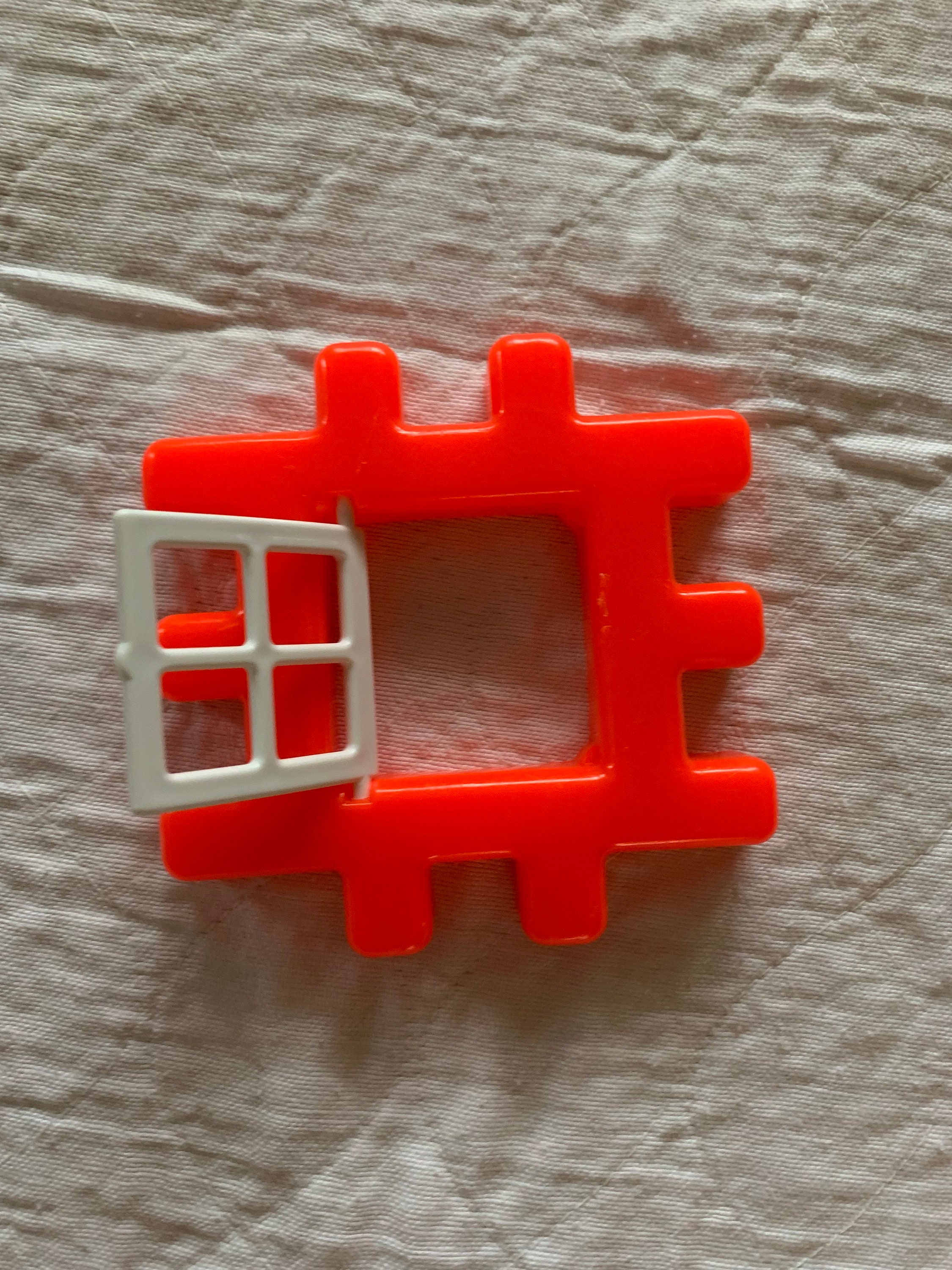 Little Tikes Wee Waffle Blocks, 1984, Complete Set of Original 18 a ...