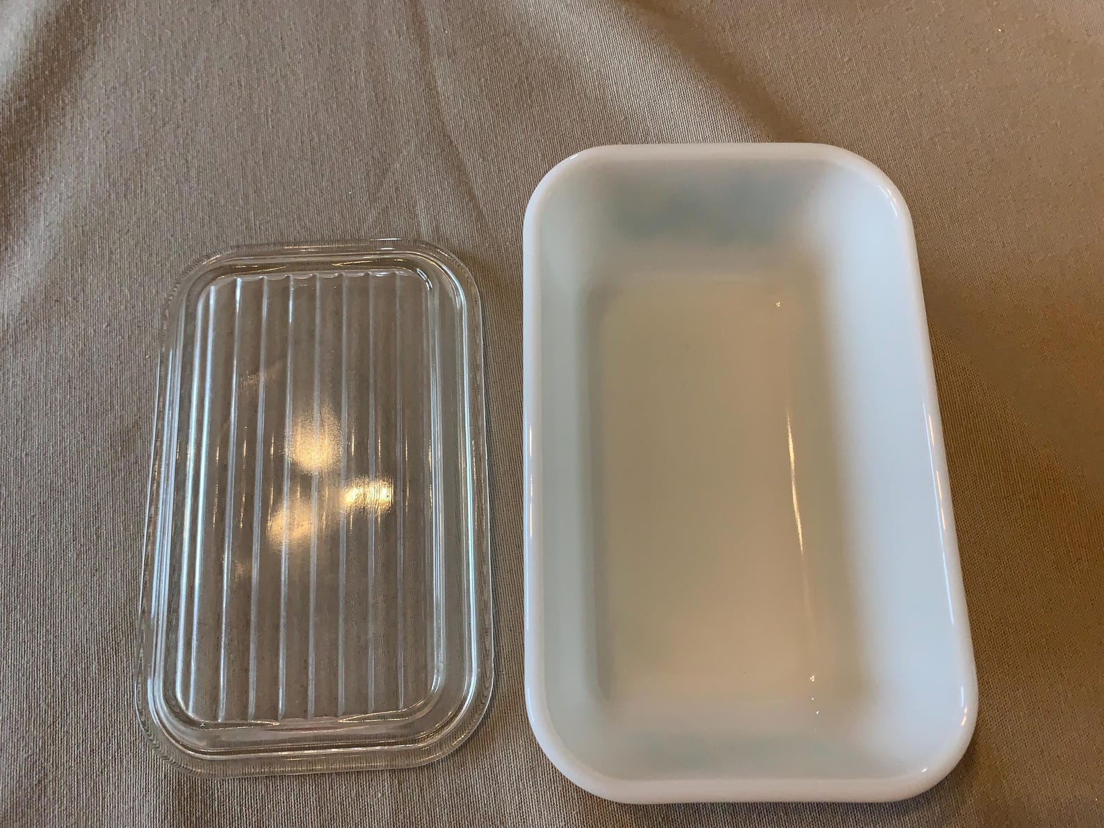 PYREX Amish Butterprint With Lid - Etsy