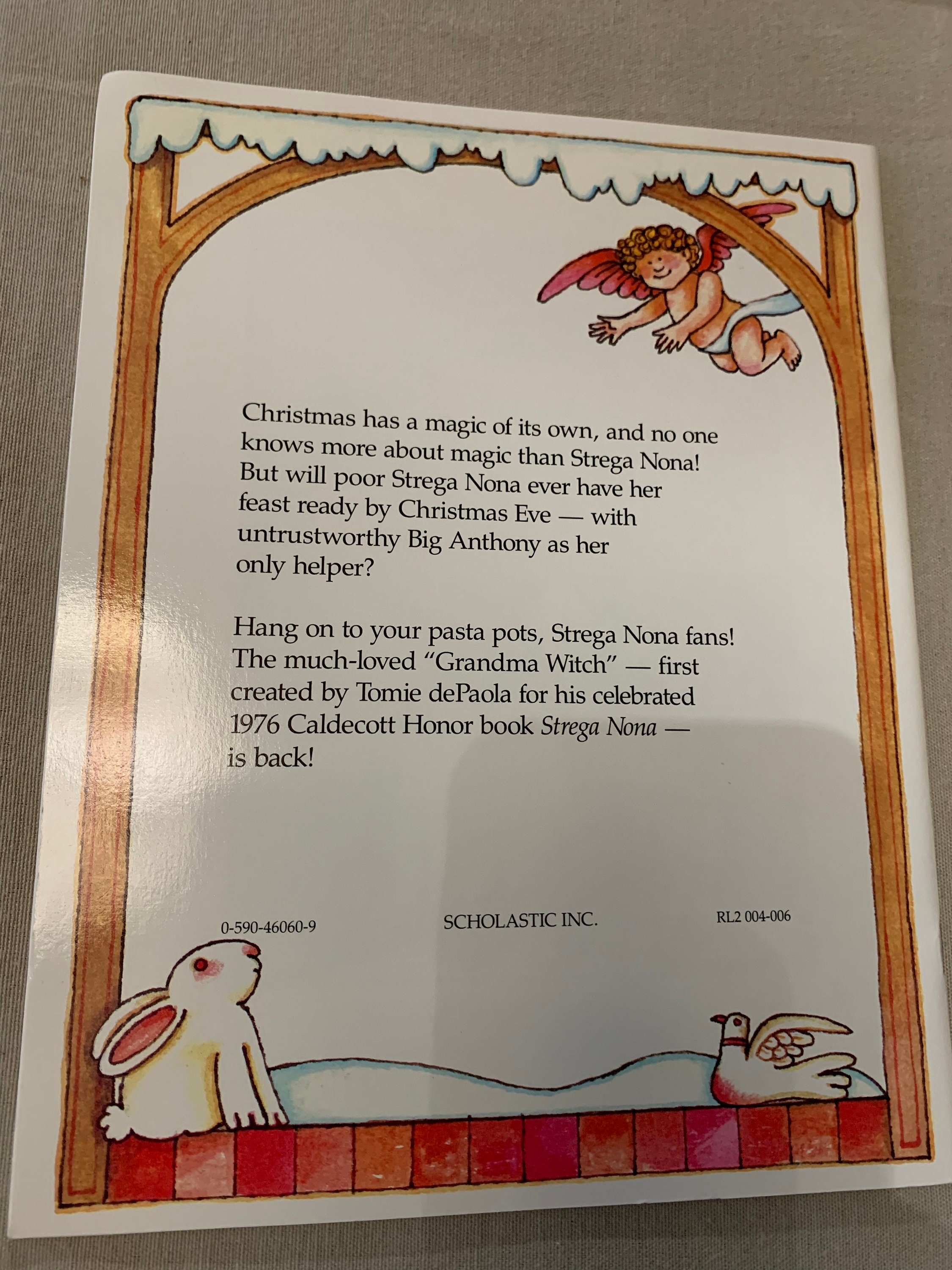 Merry Christmas Strega Nona by Tomie Depaola, 1986 - Etsy