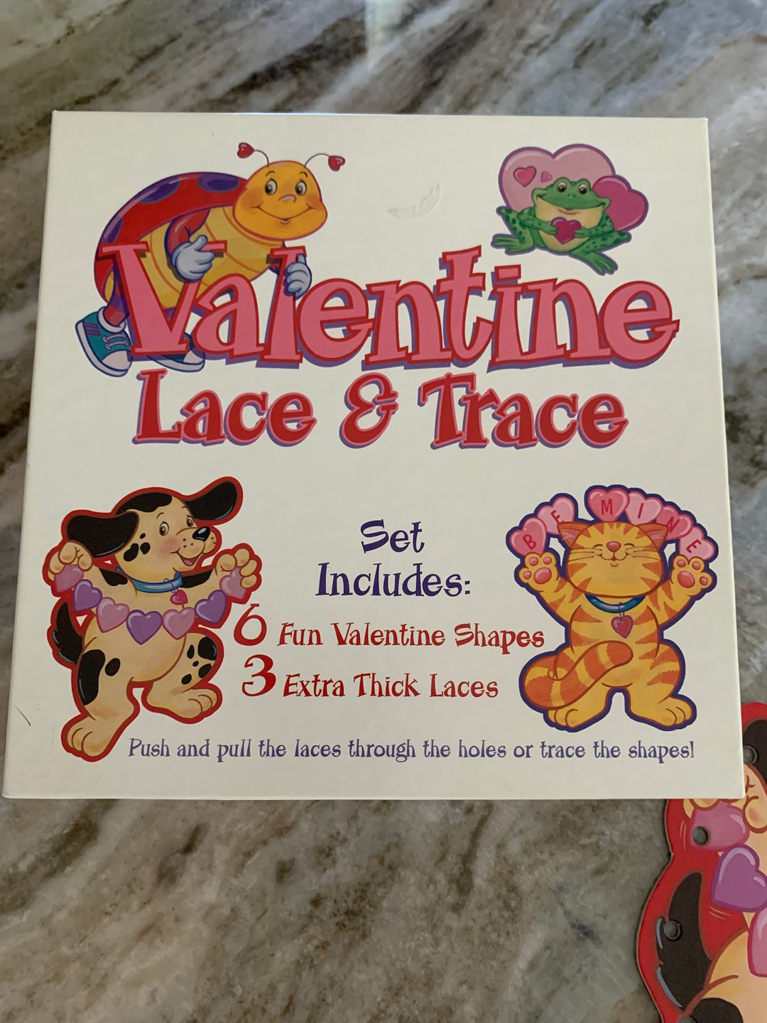 Valentine Lacing Kit - Etsy