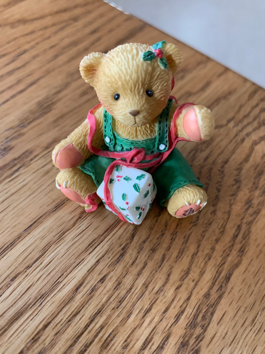 Cherished Teddies, #707325, RARE, Girl Wrapping Gift, 2000 - Etsy